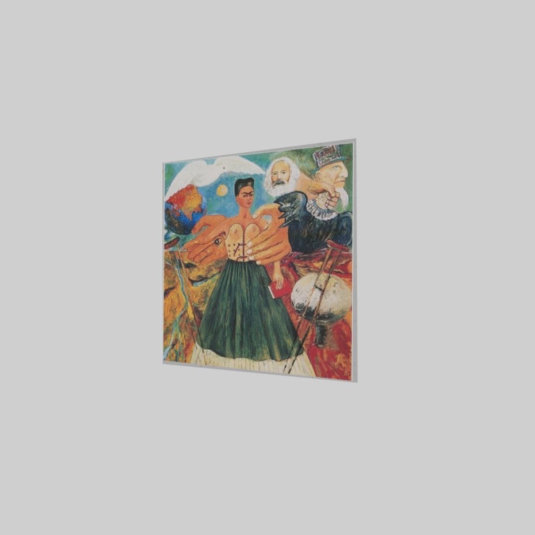 3D model marxism painting poster VR / AR / low-poly | CGTrader