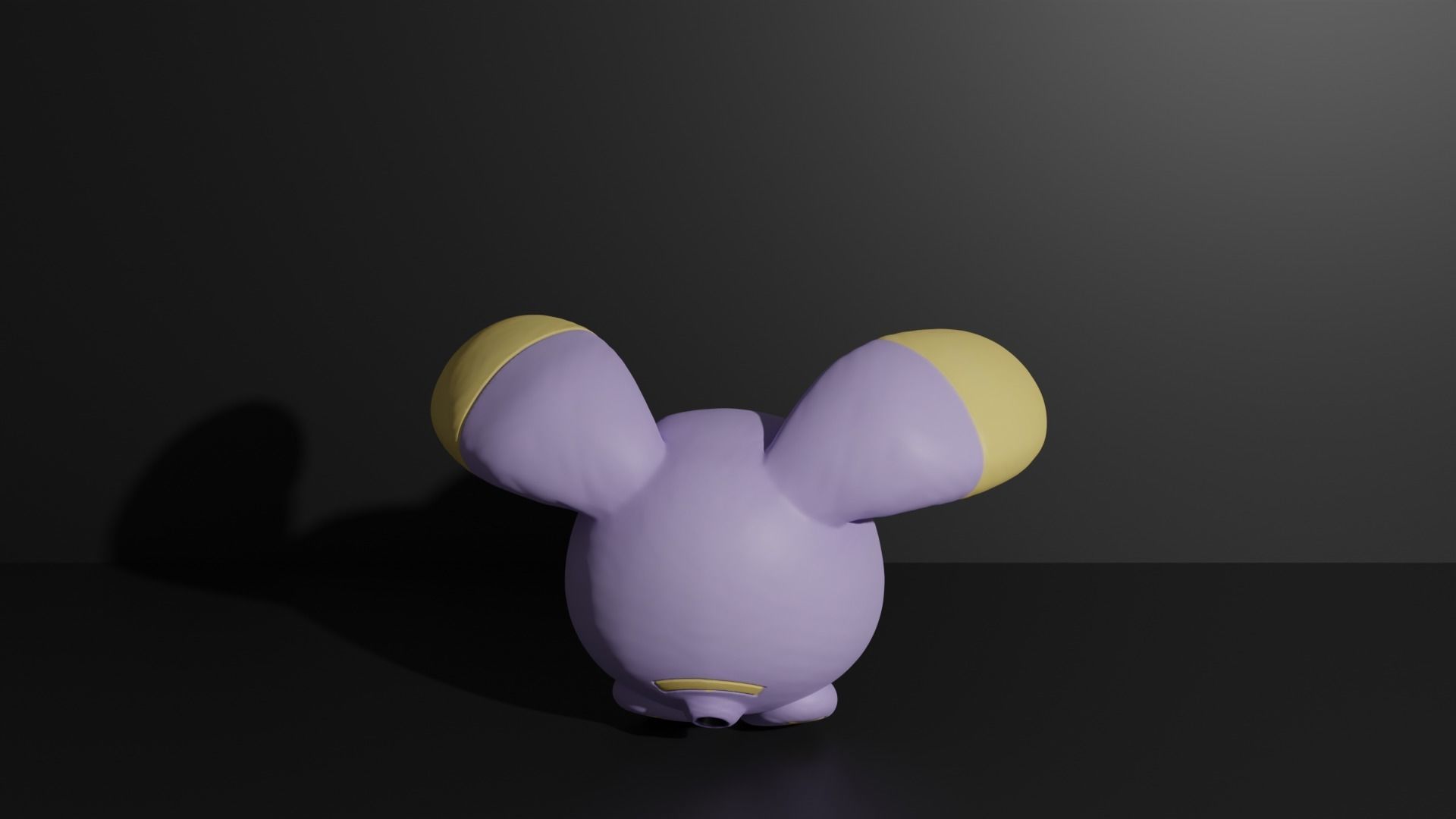 Whismur pokemon 3D print model 3D model 3D printable | CGTrader