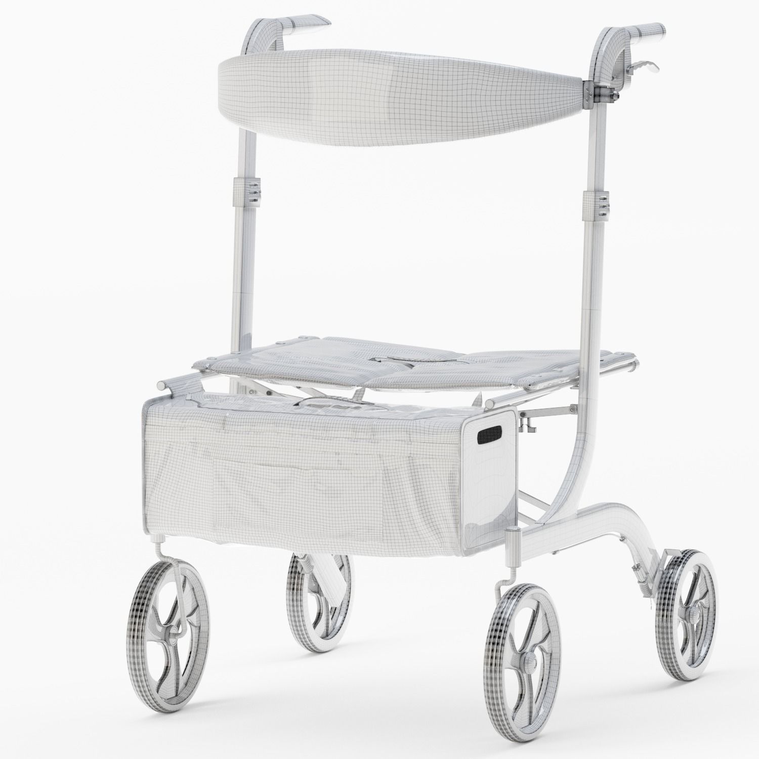 Drive Nitro Rollator 3D model | CGTrader