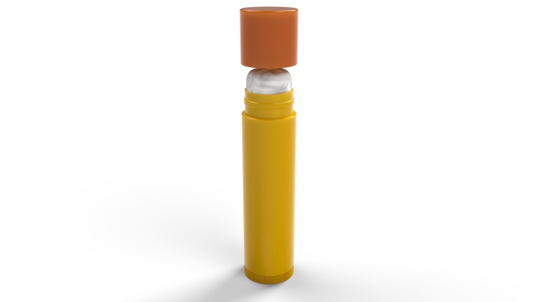 Chapstick bottle with cap 3D model | CGTrader