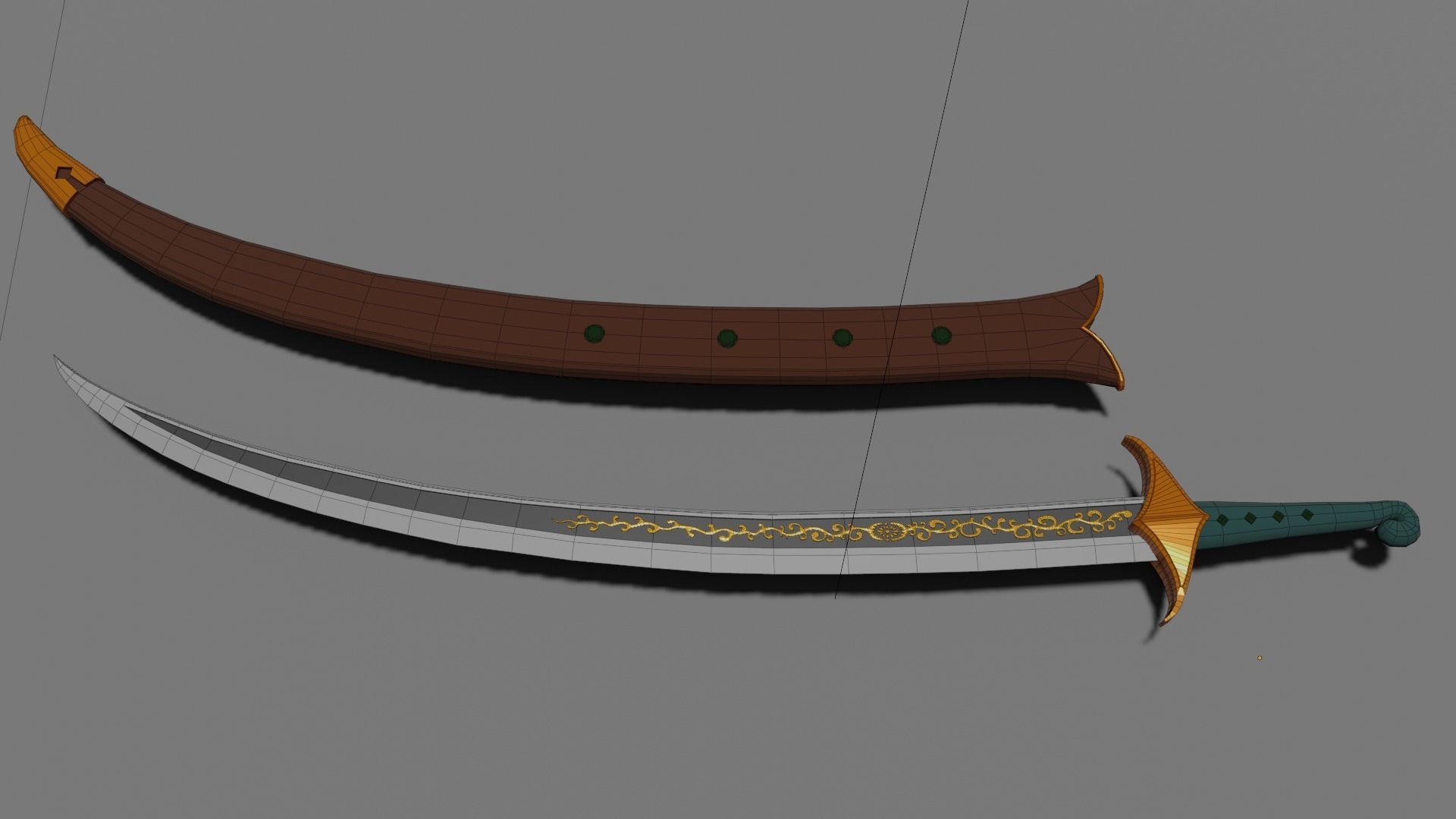 Snakes Sword from Vinland Saga 3D model 3D printable | CGTrader
