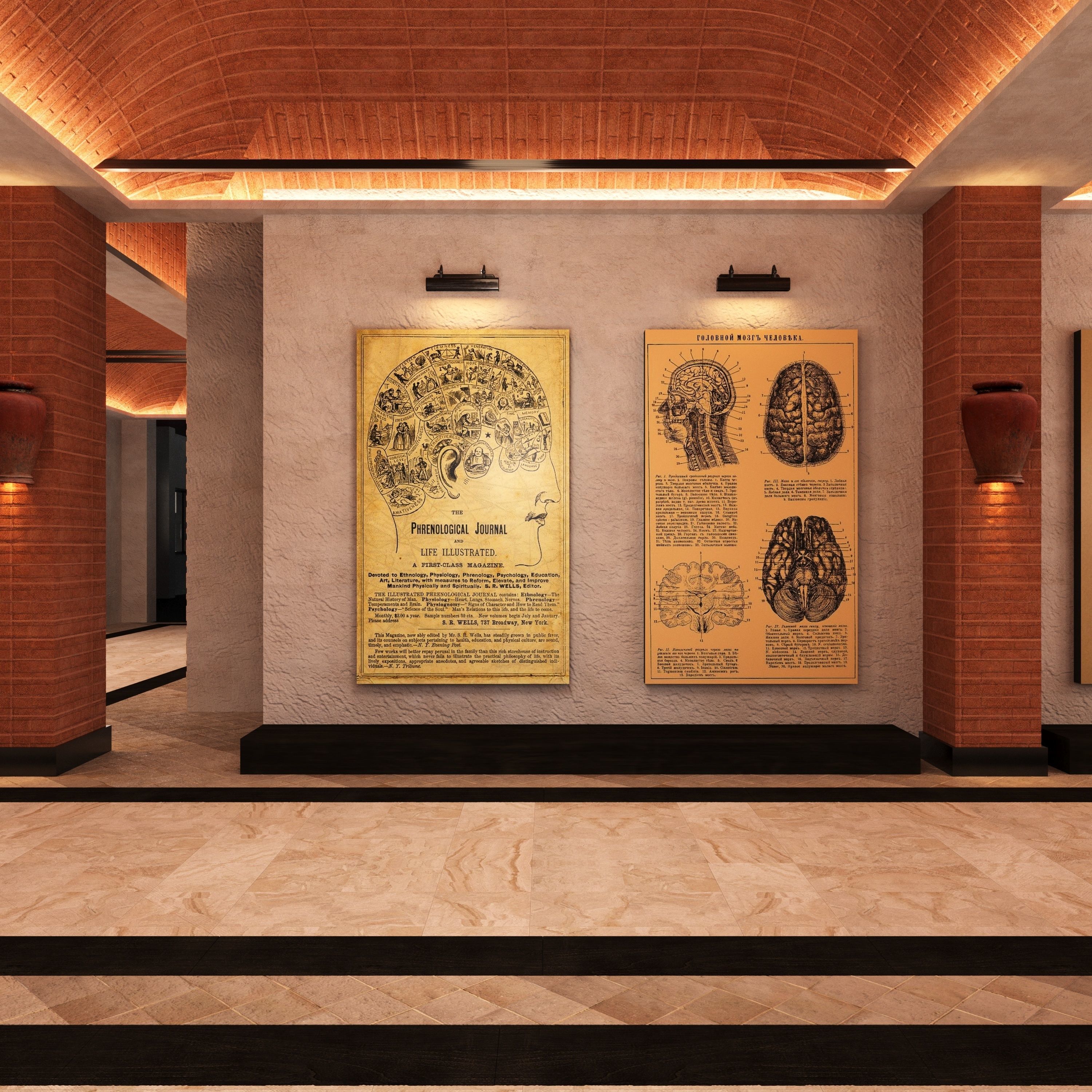 3D model CORONA RENDER - FOYER AND AUDITORIUM VR / AR / low-poly | CGTrader