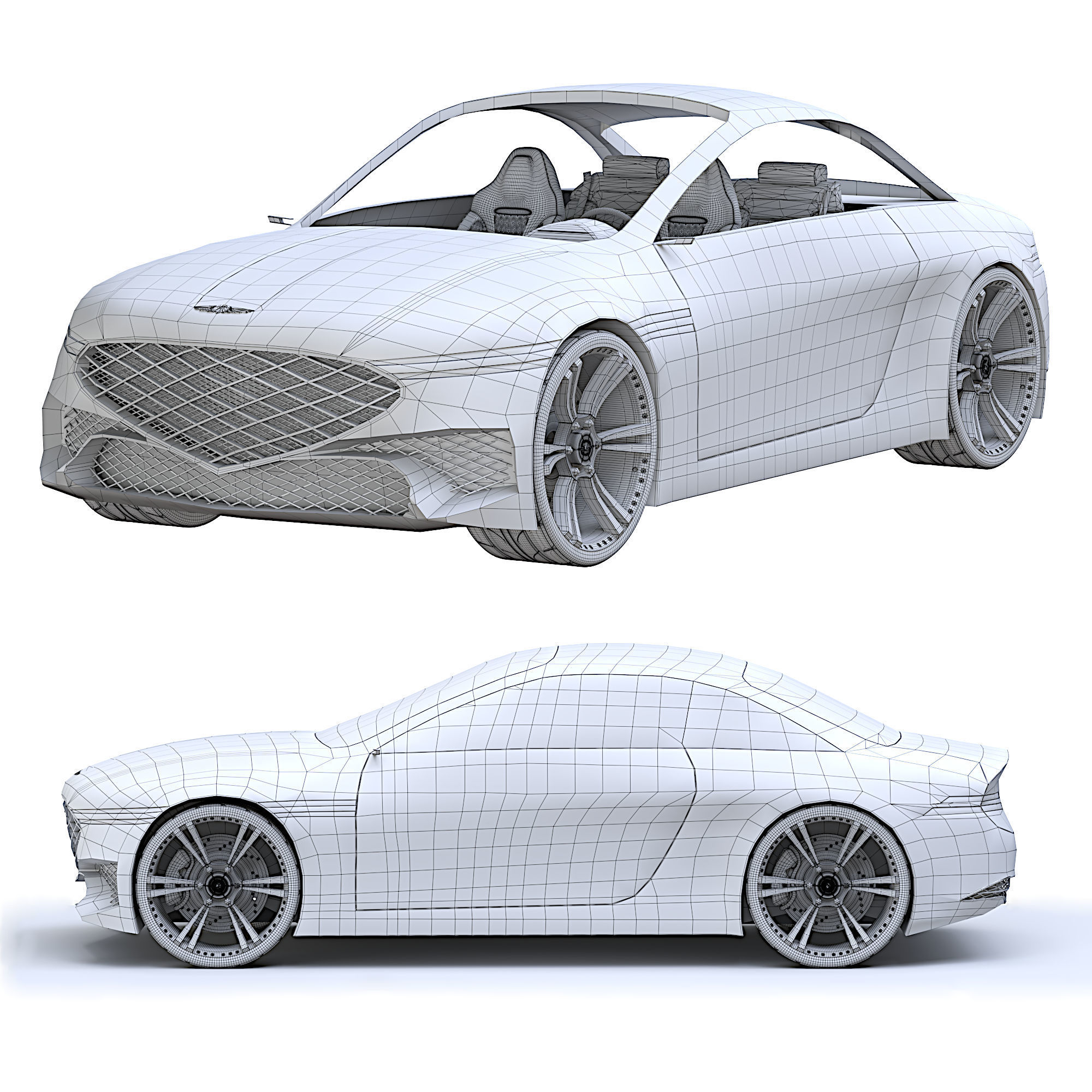 Genesis X 2022 3D model | CGTrader