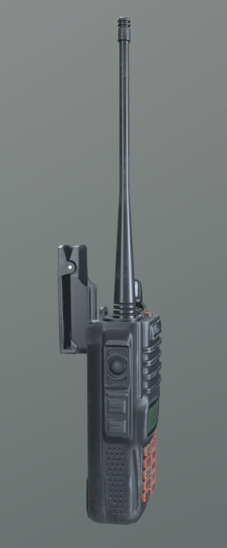 3D model Baofeng 9R Plus Low poly VR / AR / low-poly | CGTrader