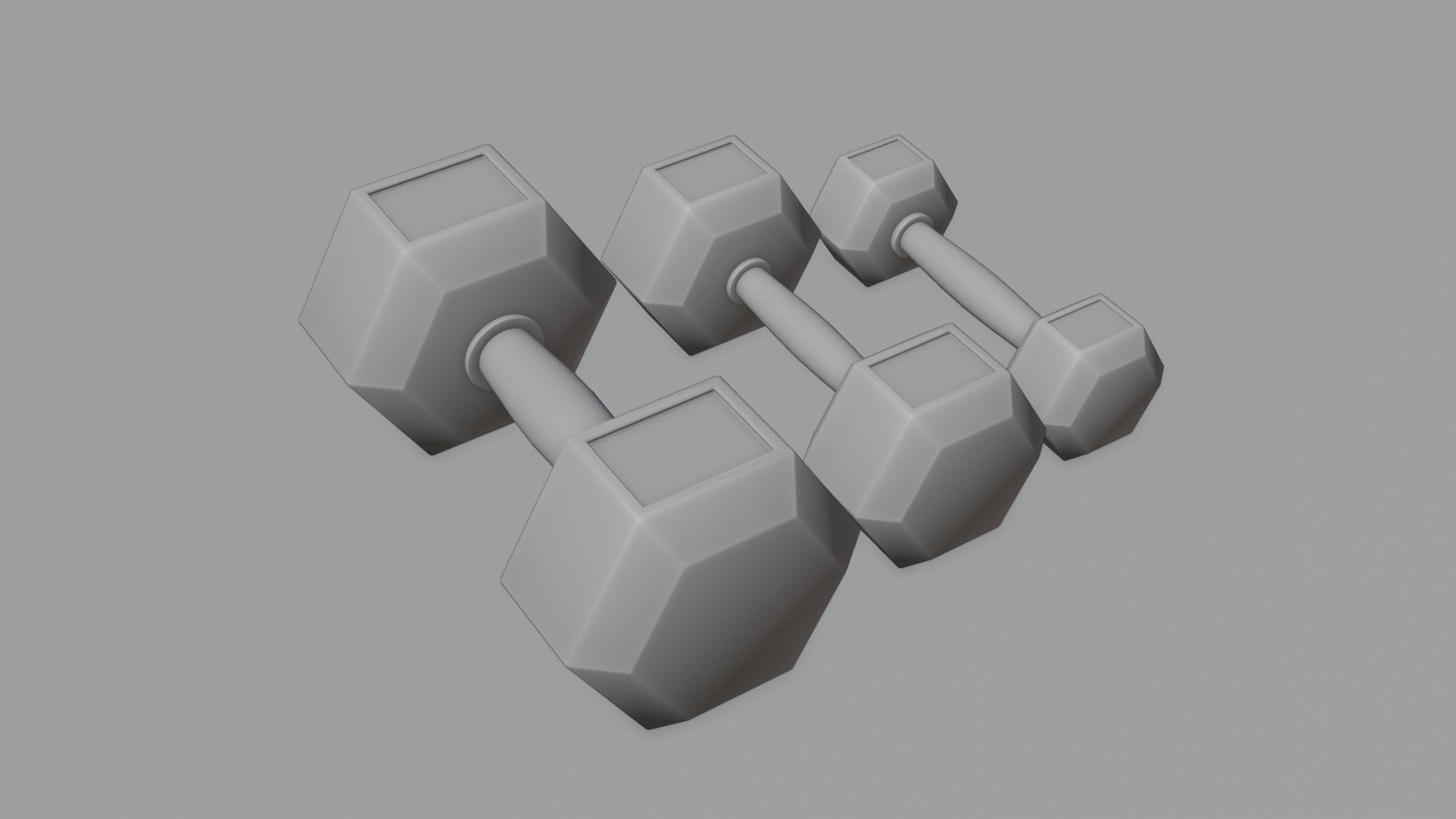 3D model Dumbbells 4K and 2K Textures VR / AR / low-poly | CGTrader