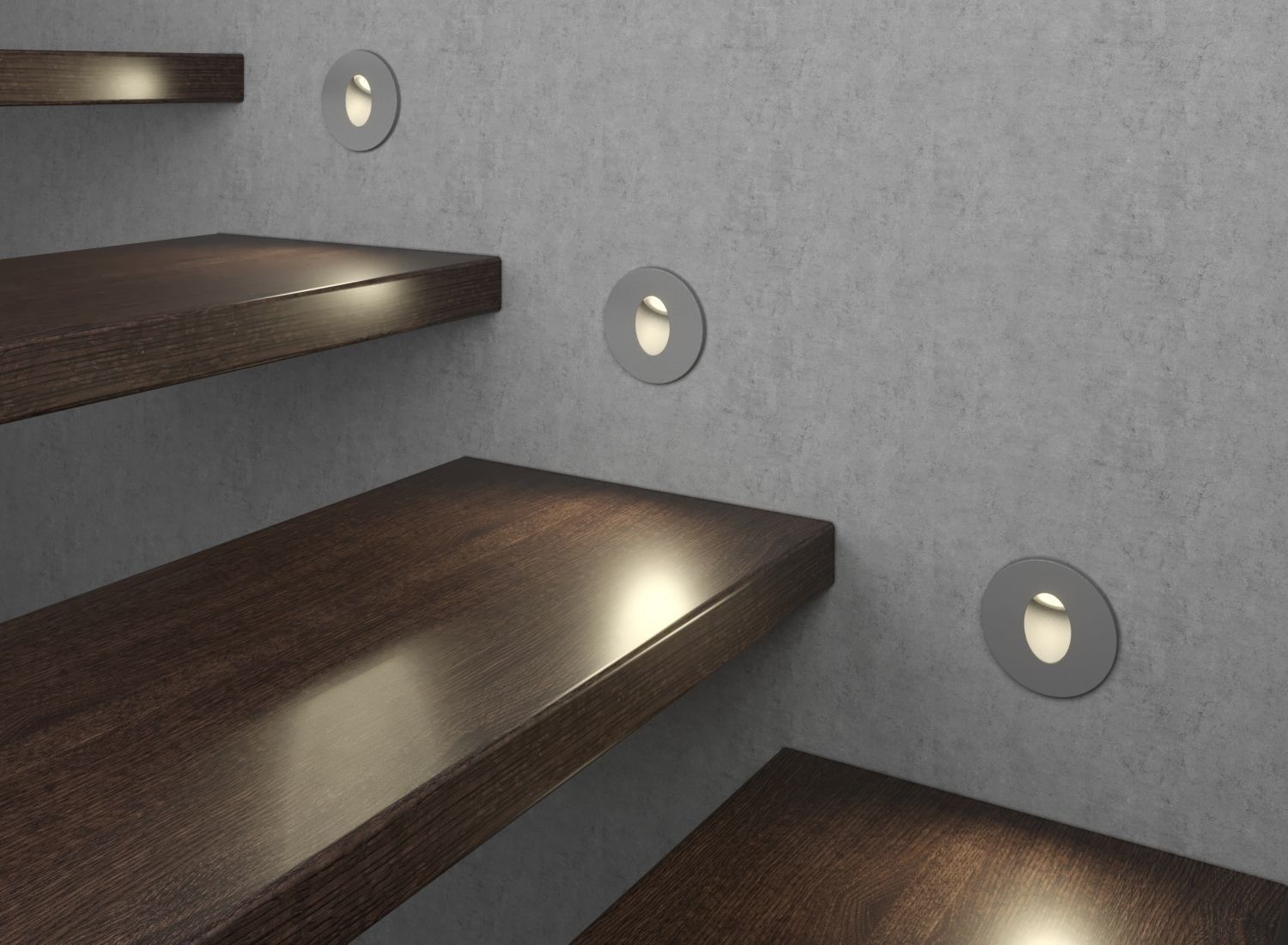 IT-717 Integrator Round Step Light LED Stair Light free 3D model | CGTrader