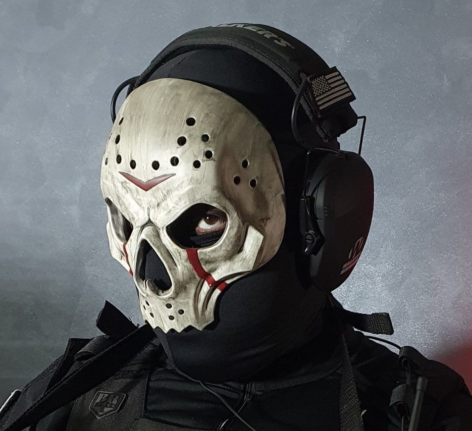 GHOST VOORHEES SIMON RILEY HOCKEY MASK - CALL OF DUTY - WARZONE 3D ...