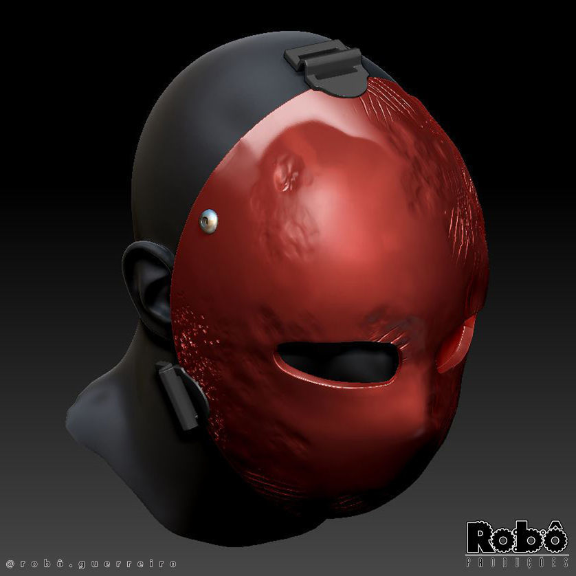 BULLDOZER OPERATOR BELLIGERENT MASK - CALL OF DUTY - WARZONE 3D model ...