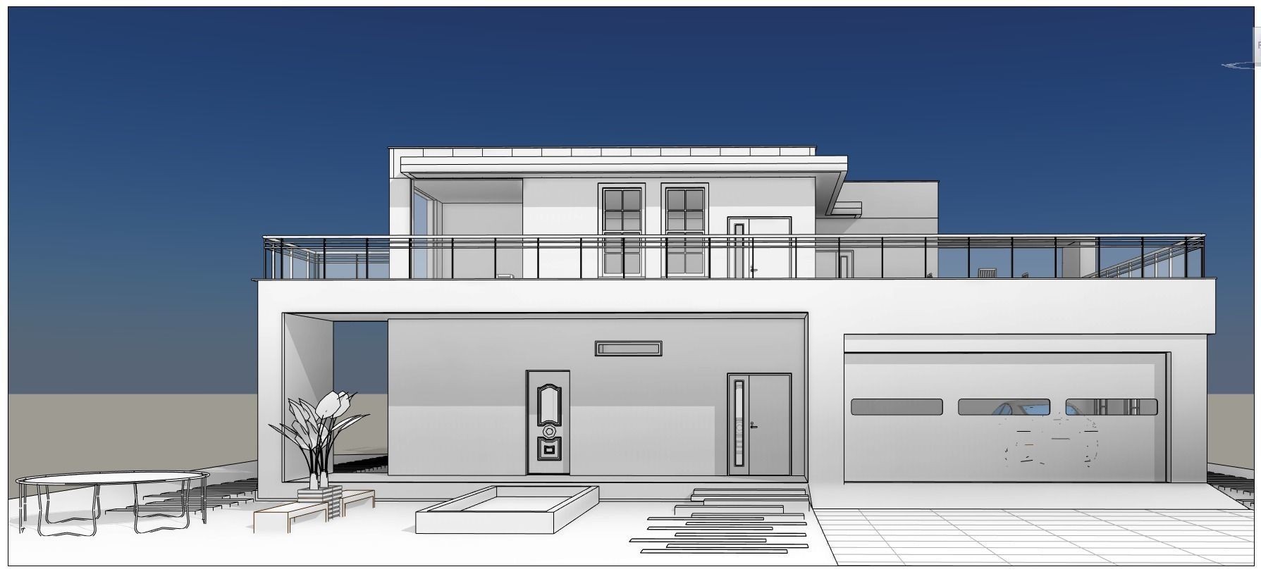Single Family Home 3D model animated | CGTrader