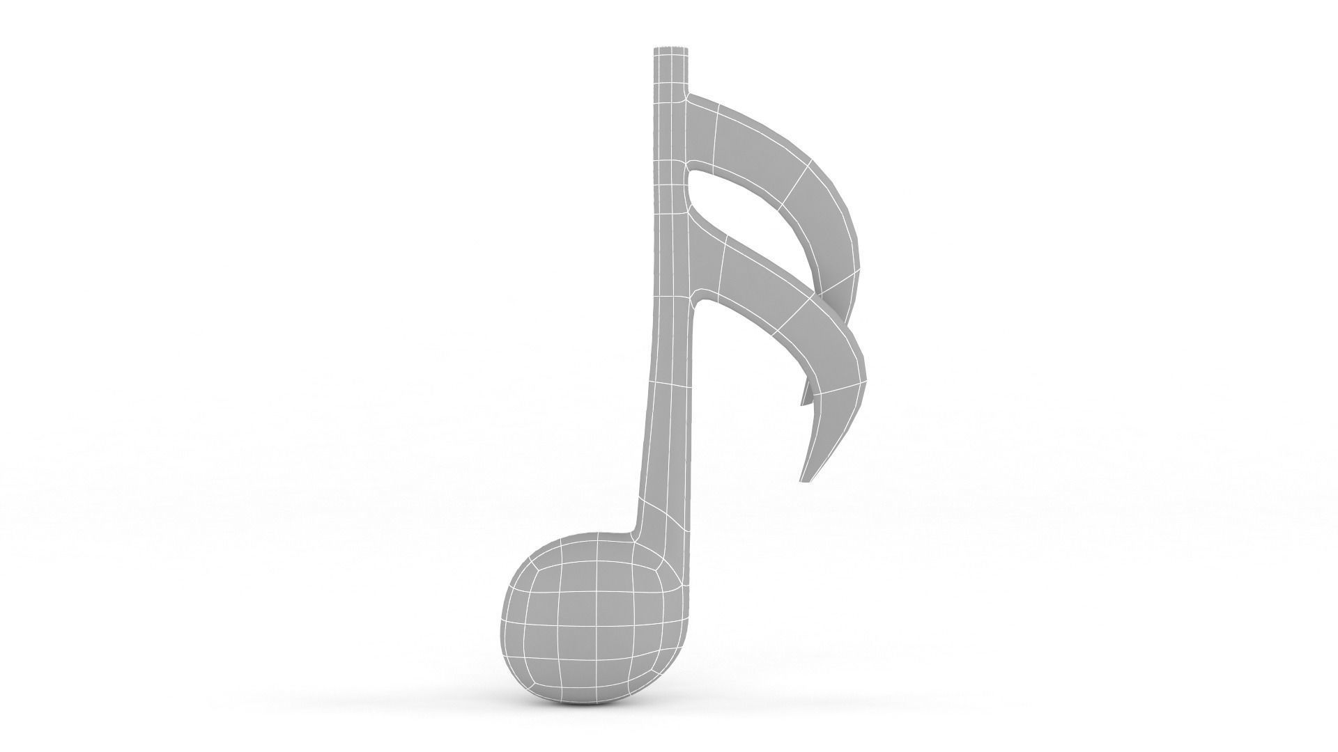 Music Notes 3D model | CGTrader