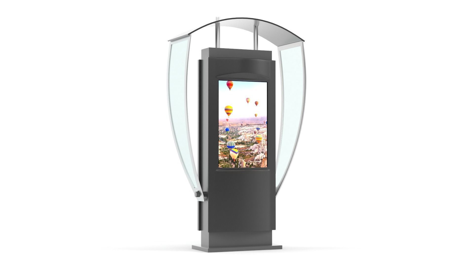 Information Kiosk Collection 3D model | CGTrader