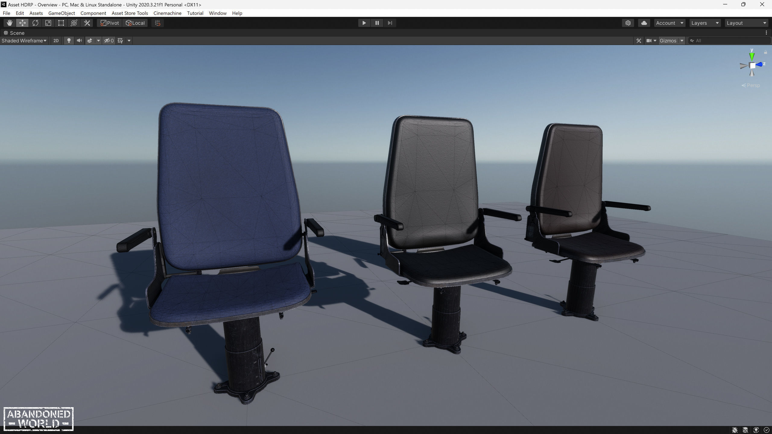 3D model Train Drivers Seat VR / AR / low-poly | CGTrader