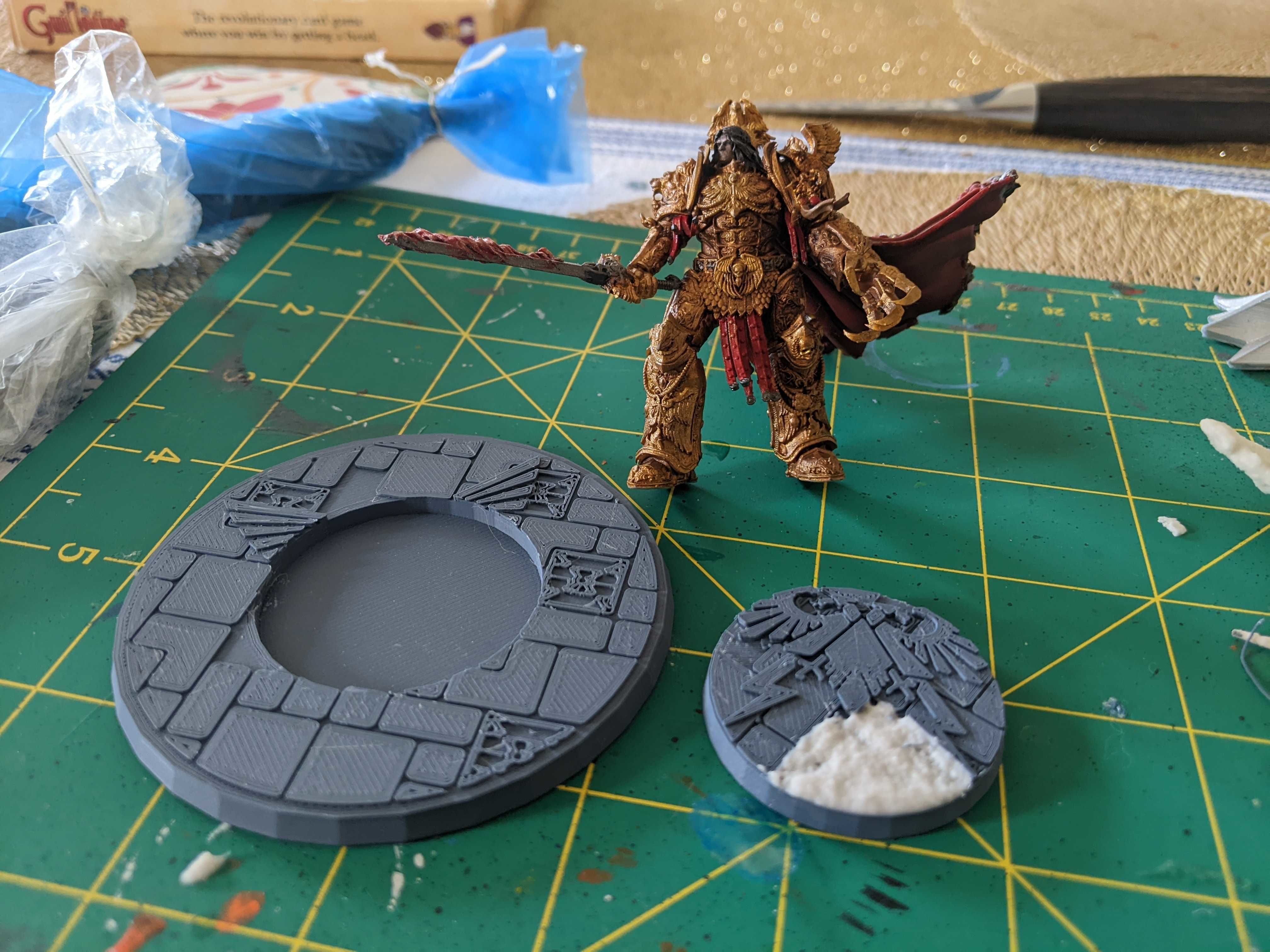 IMPERIAL 40MM GAMING AND 80MM DISPLAY BASES 3D model 3D printable ...