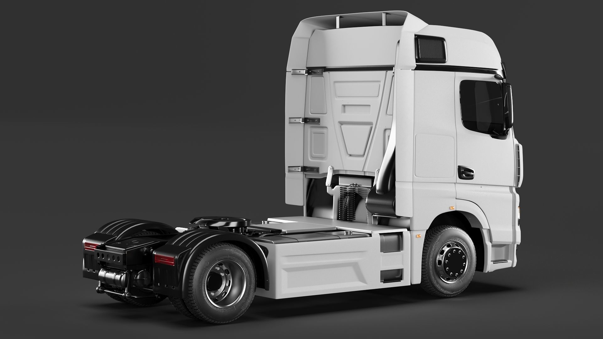 KAMAZ 54901 TRUCK 3D model | CGTrader