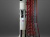Nasa Saturn V Rocket and Launch Pad 3D model for 3D Printer 3D model 3D printable | CGTrader