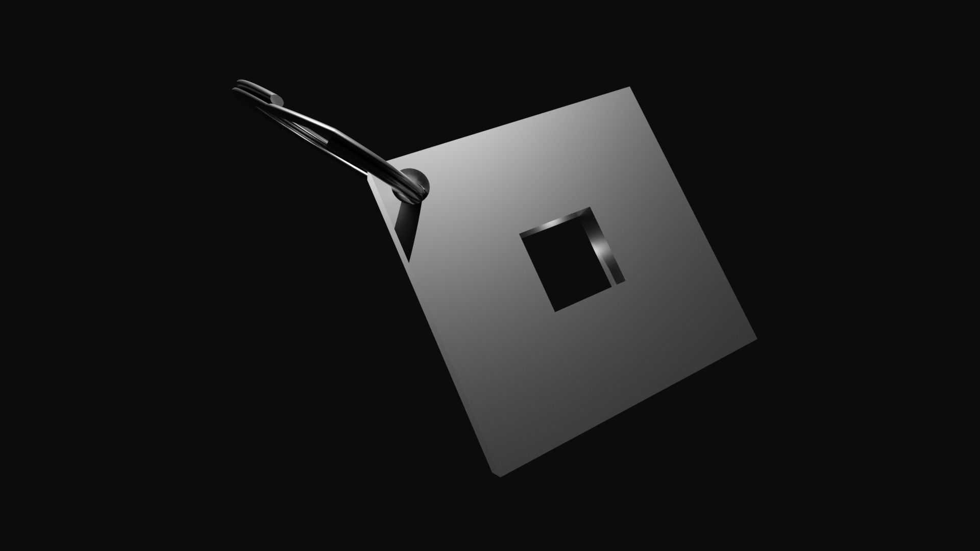 Keychain Roblox free 3D model 3D printable | CGTrader