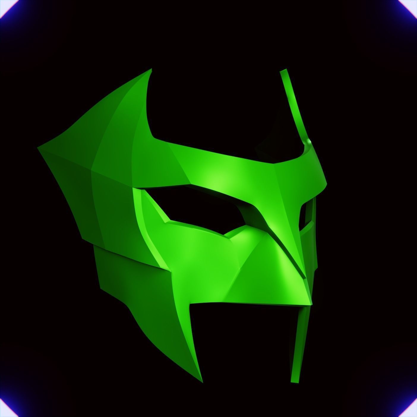 GREEN LANTERN KYLE RAYNER PARALLAX HAL JORDAN MASK 3D model 3D ...