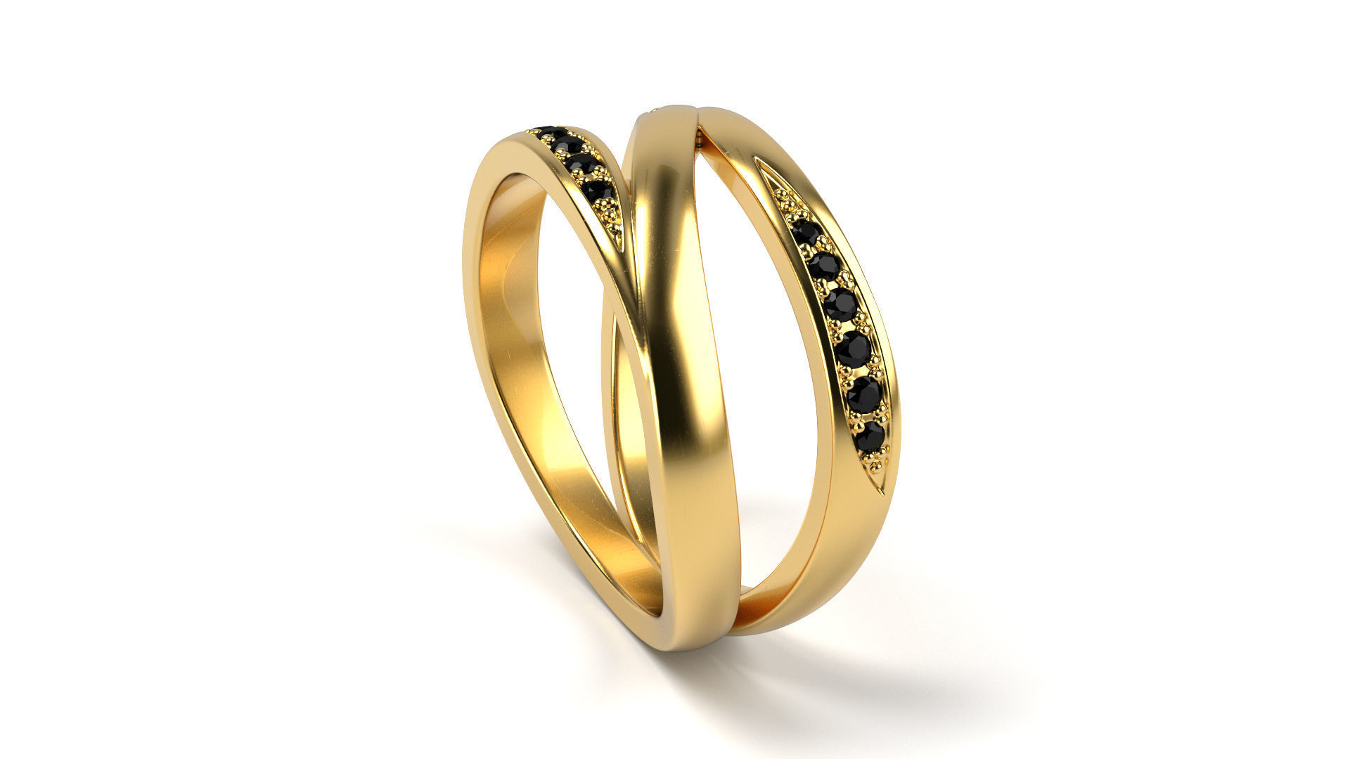 Wedding ring All sizes 3D model 3D printable | CGTrader