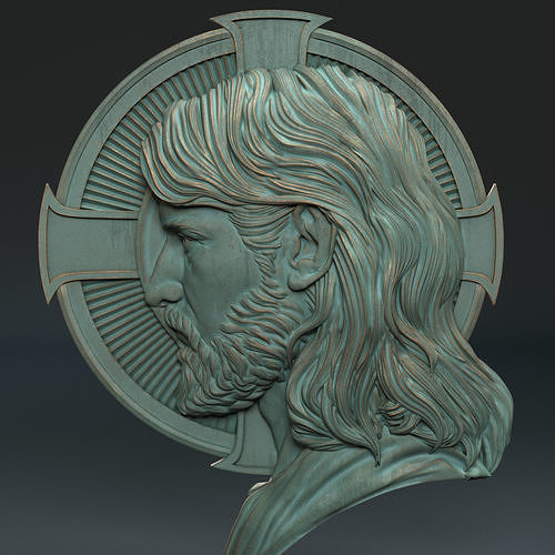 Jesus Relief 05 3D model 3D printable | CGTrader
