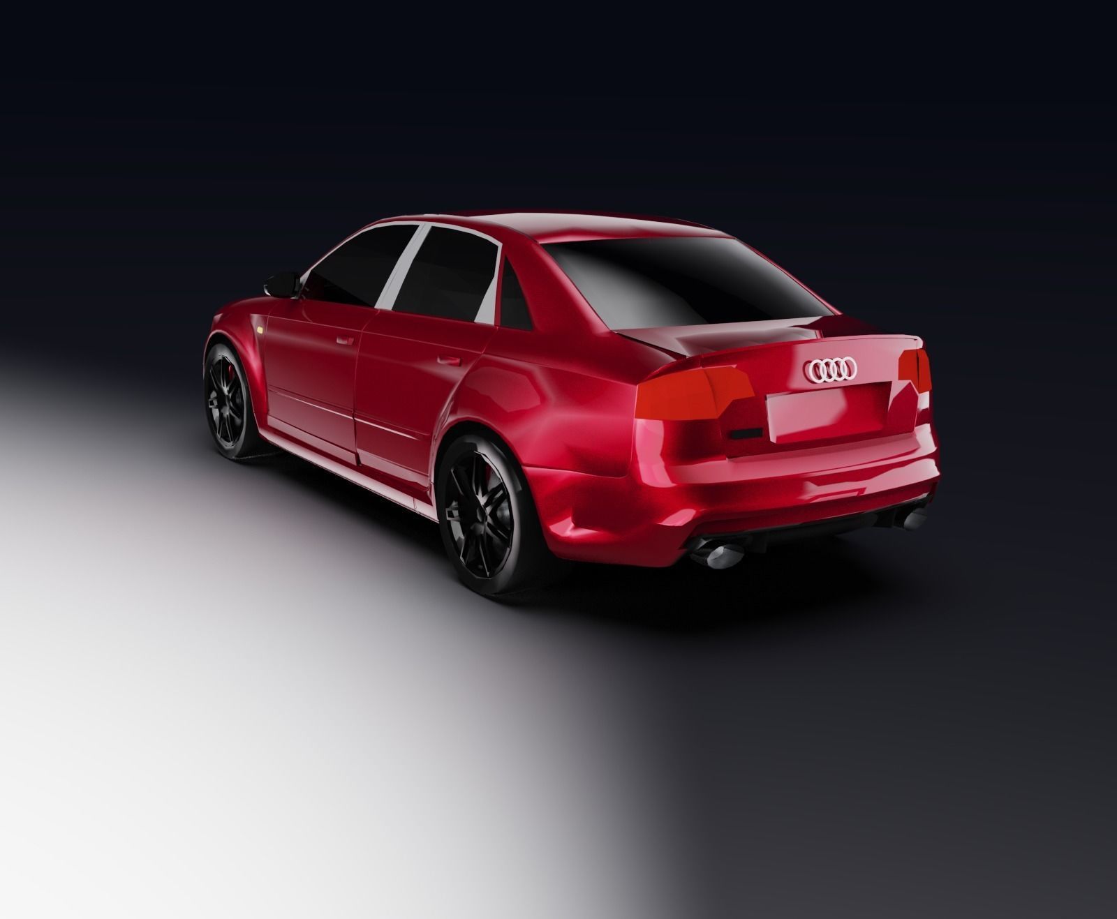 Audi RS4 Avant B7 2006 3D model | CGTrader