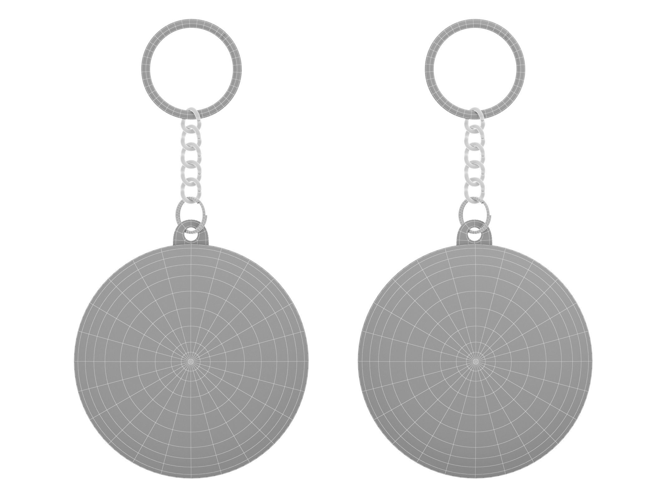 Key Chain Mock Up 3D model | CGTrader