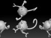Pokemon Mankey Primeape 3D model 3D printable | CGTrader