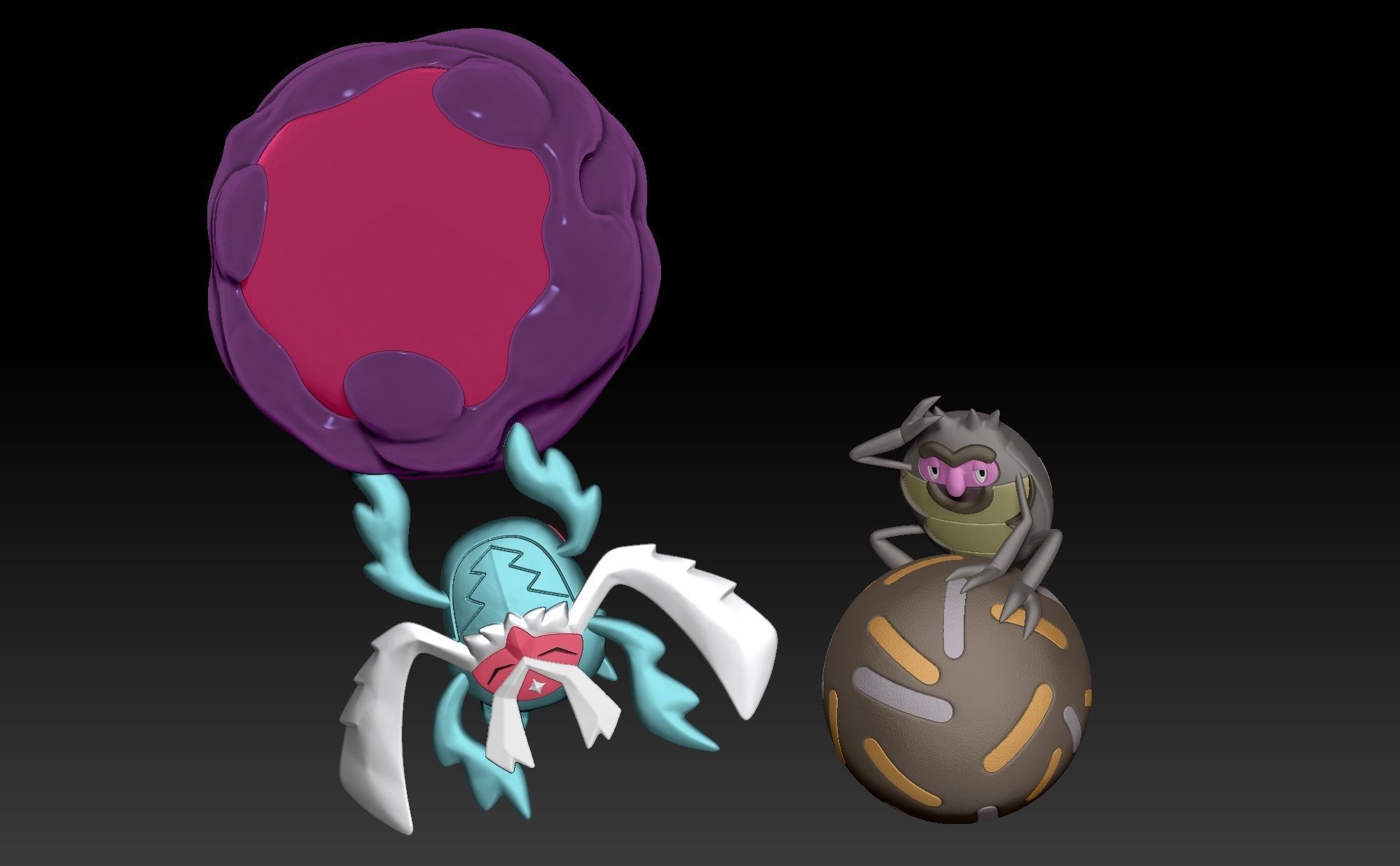 Pokemon Rellor Rabsca 3D model 3D printable | CGTrader