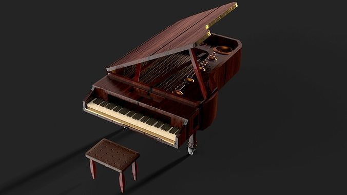 Grand Piano 3D model | CGTrader