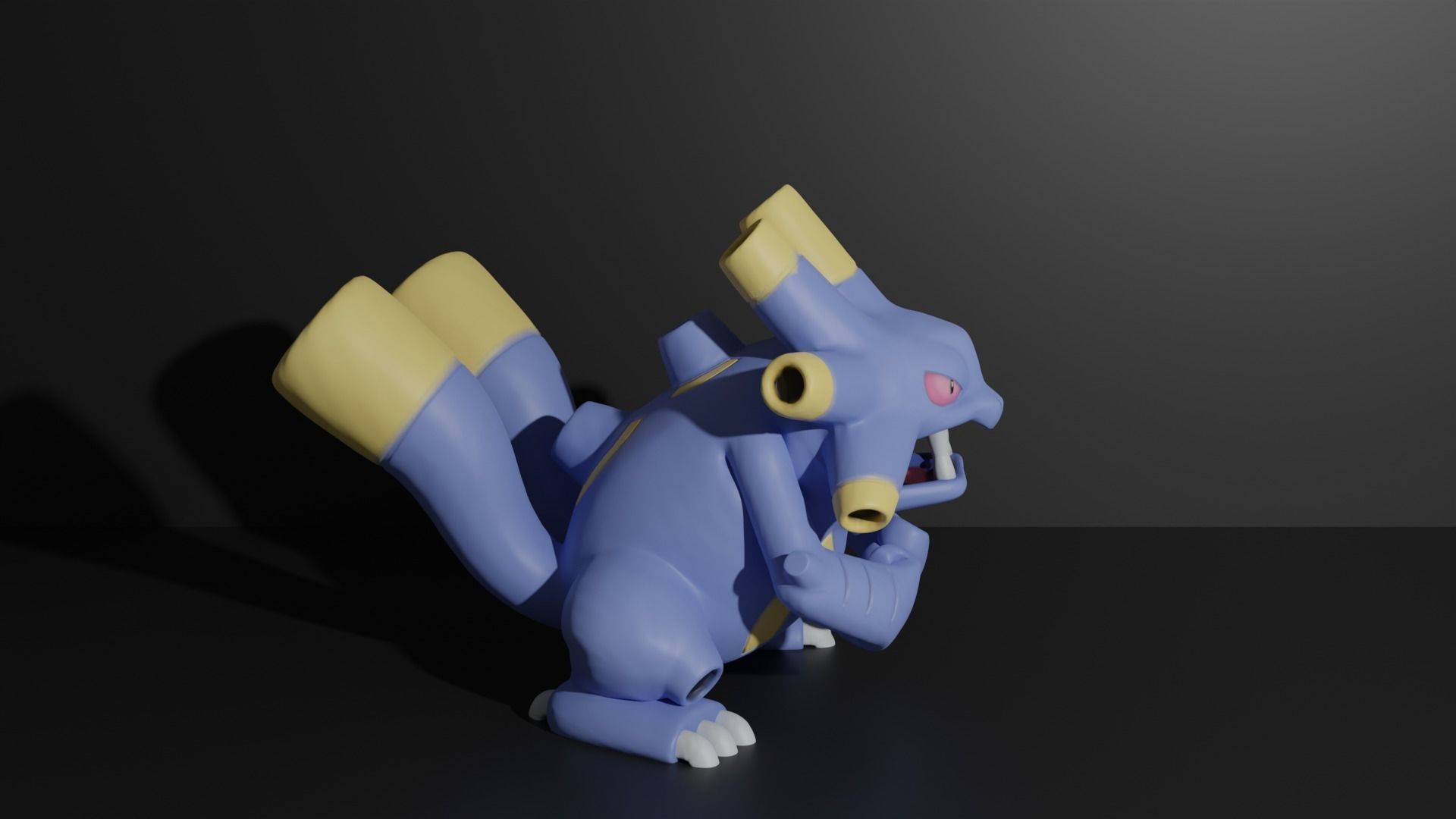 Exploud pokemon 3D print model 3D model 3D printable | CGTrader