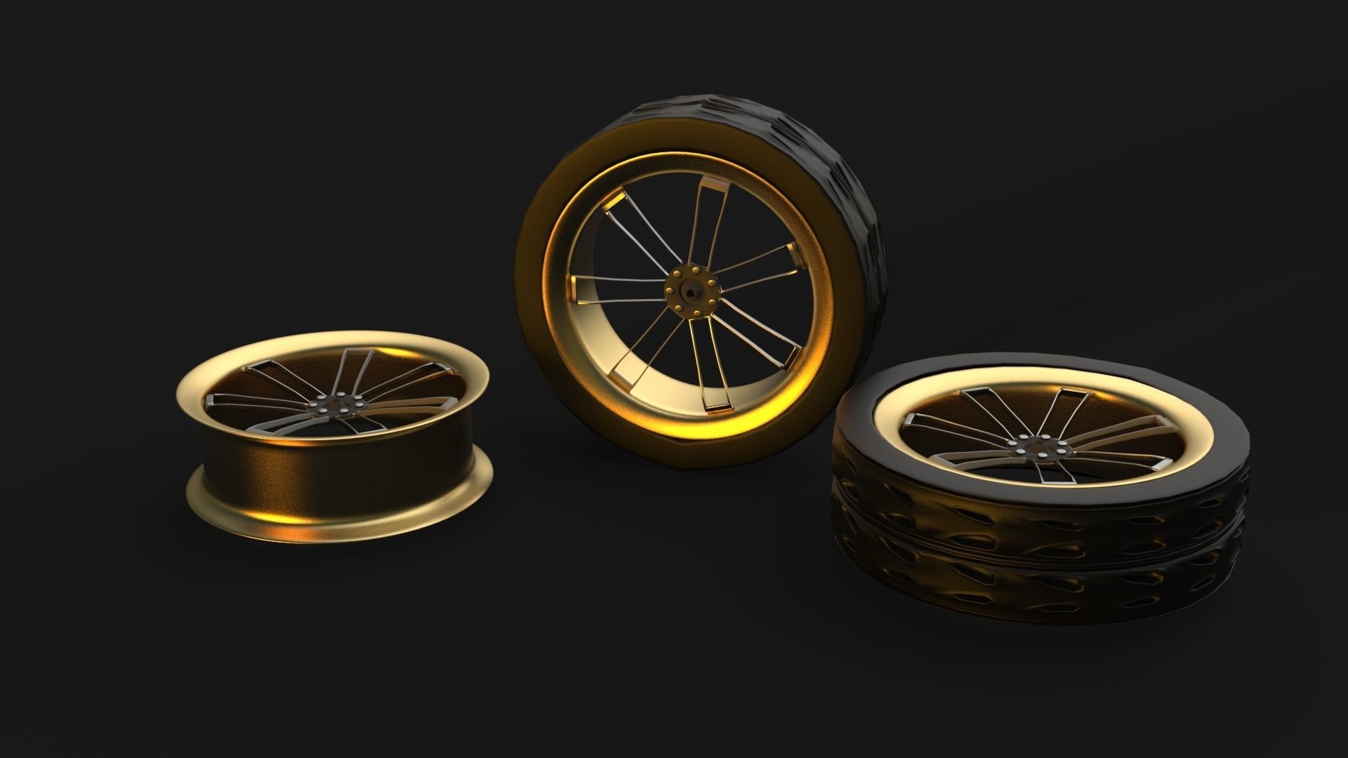 Car Wheels and Rims 3D model | CGTrader
