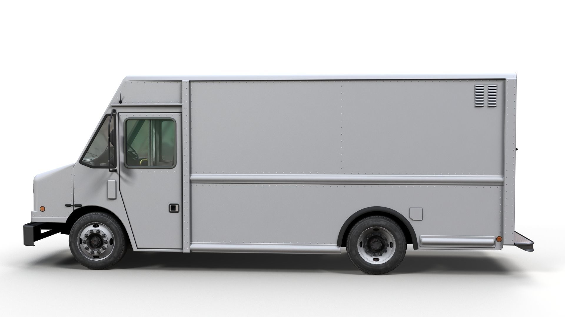 3D model Freightliner MT45 step van VR / AR / low-poly | CGTrader