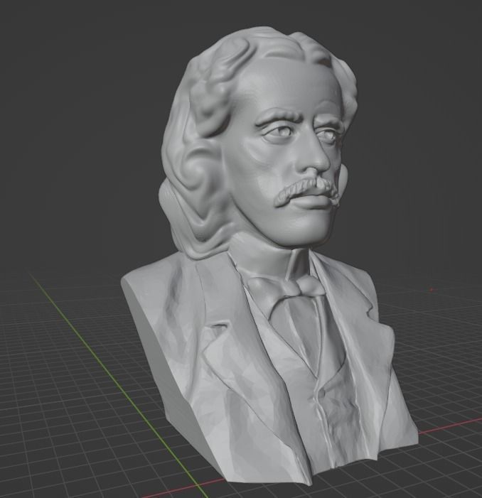 Josef Strauss 3D model 3D printable | CGTrader