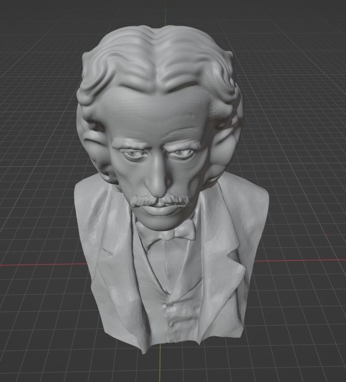 Josef Strauss 3D model 3D printable | CGTrader