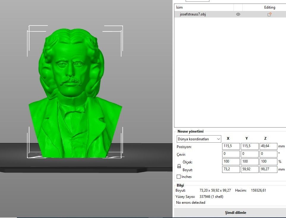 Josef Strauss 3D model 3D printable | CGTrader
