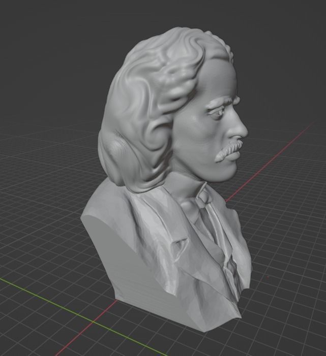 Josef Strauss 3D model 3D printable | CGTrader