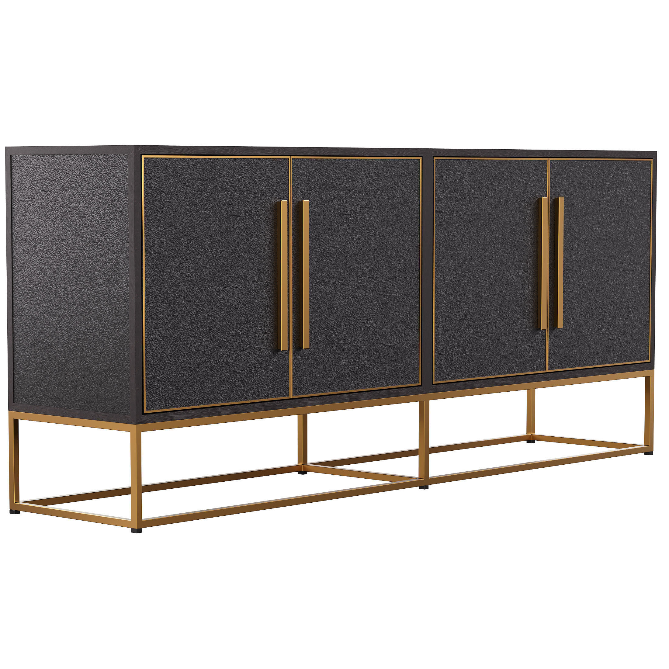 Coco Republic Sebastien Sideboard 3D model | CGTrader