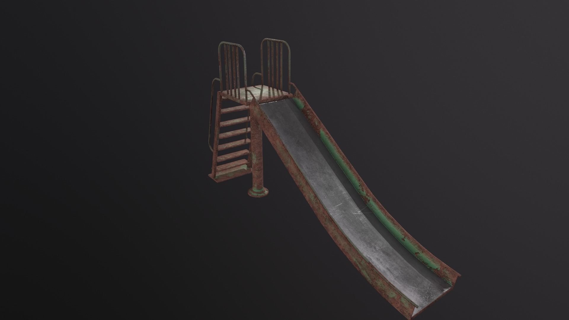 3D model Childrens slide 3D Model VR / AR / low-poly | CGTrader