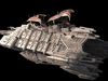 Hutt Desert Sail Barge carrier 2 3D model | CGTrader
