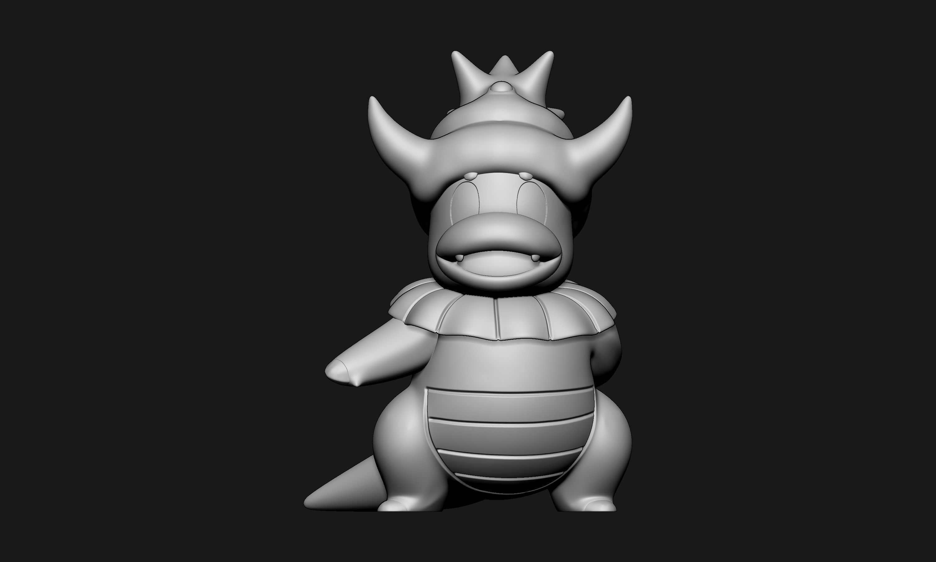 Pokemon - Slowking with 2 poses 3D model 3D printable | CGTrader