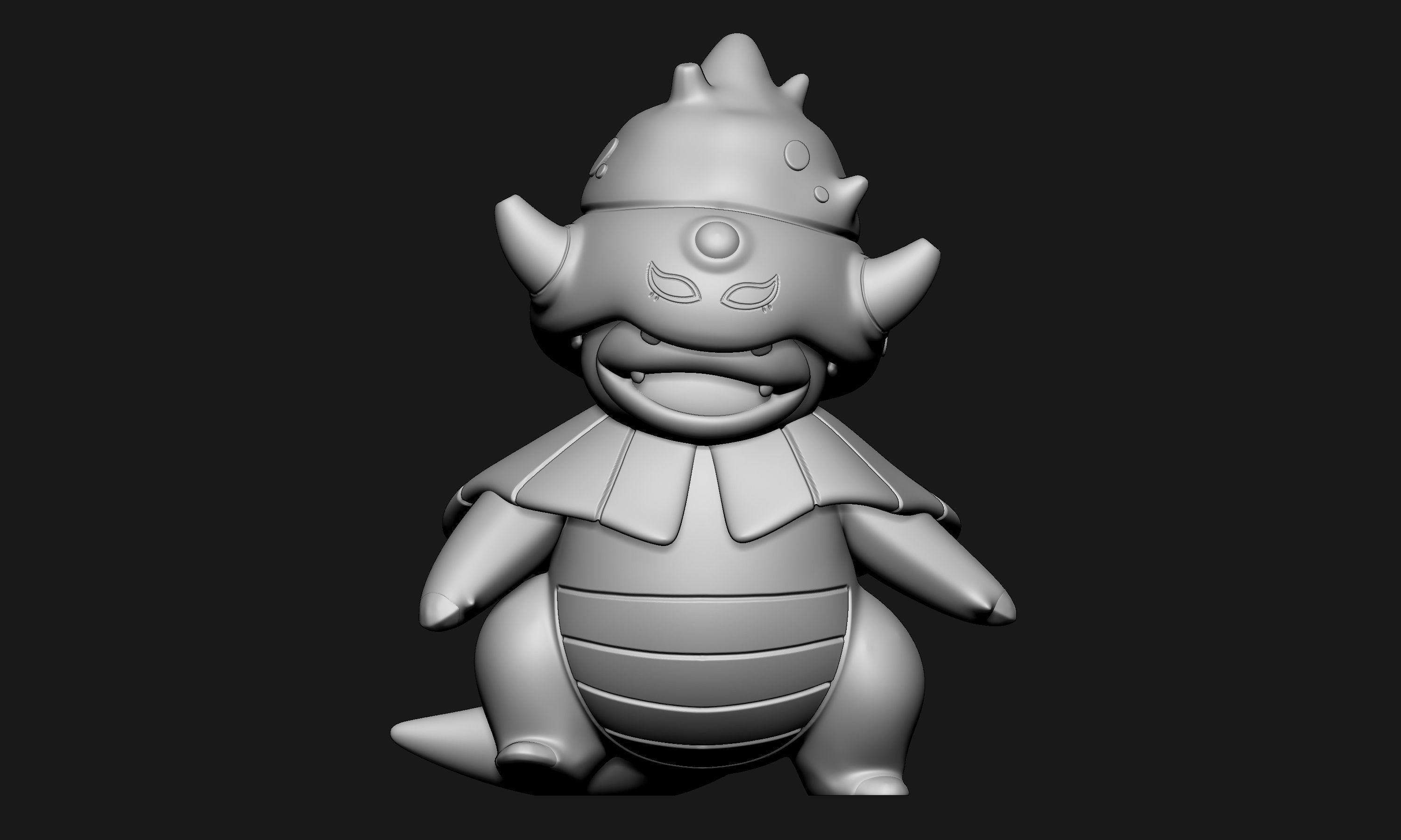 Pokemon - Galarian Slowking with 2 poses 3D model 3D printable | CGTrader