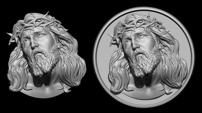 Jesus Relief 09 3D model 3D printable | CGTrader