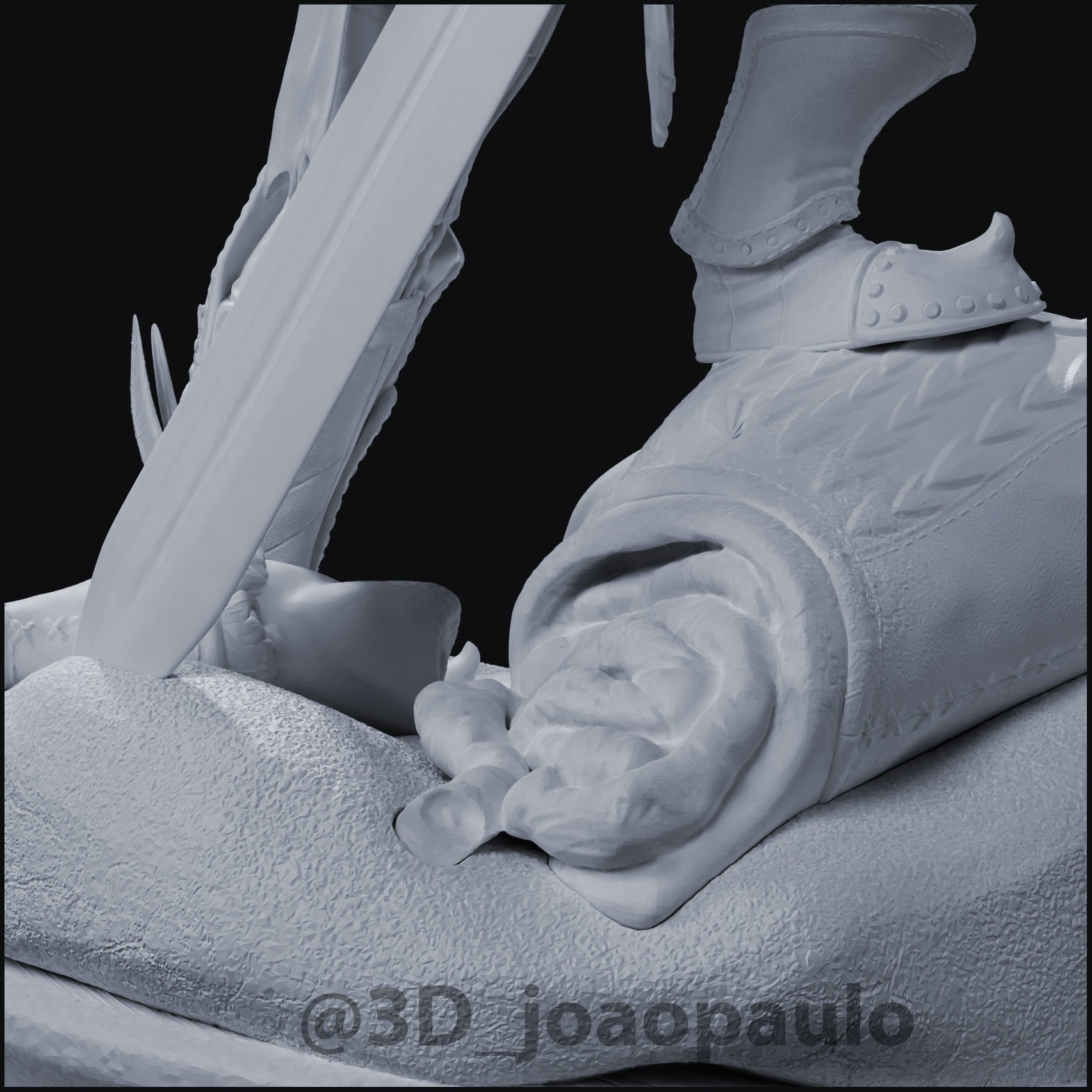 GRAND WARLORD RADHA - MAGIC THE GATHERING MTG 3D model 3D printable ...