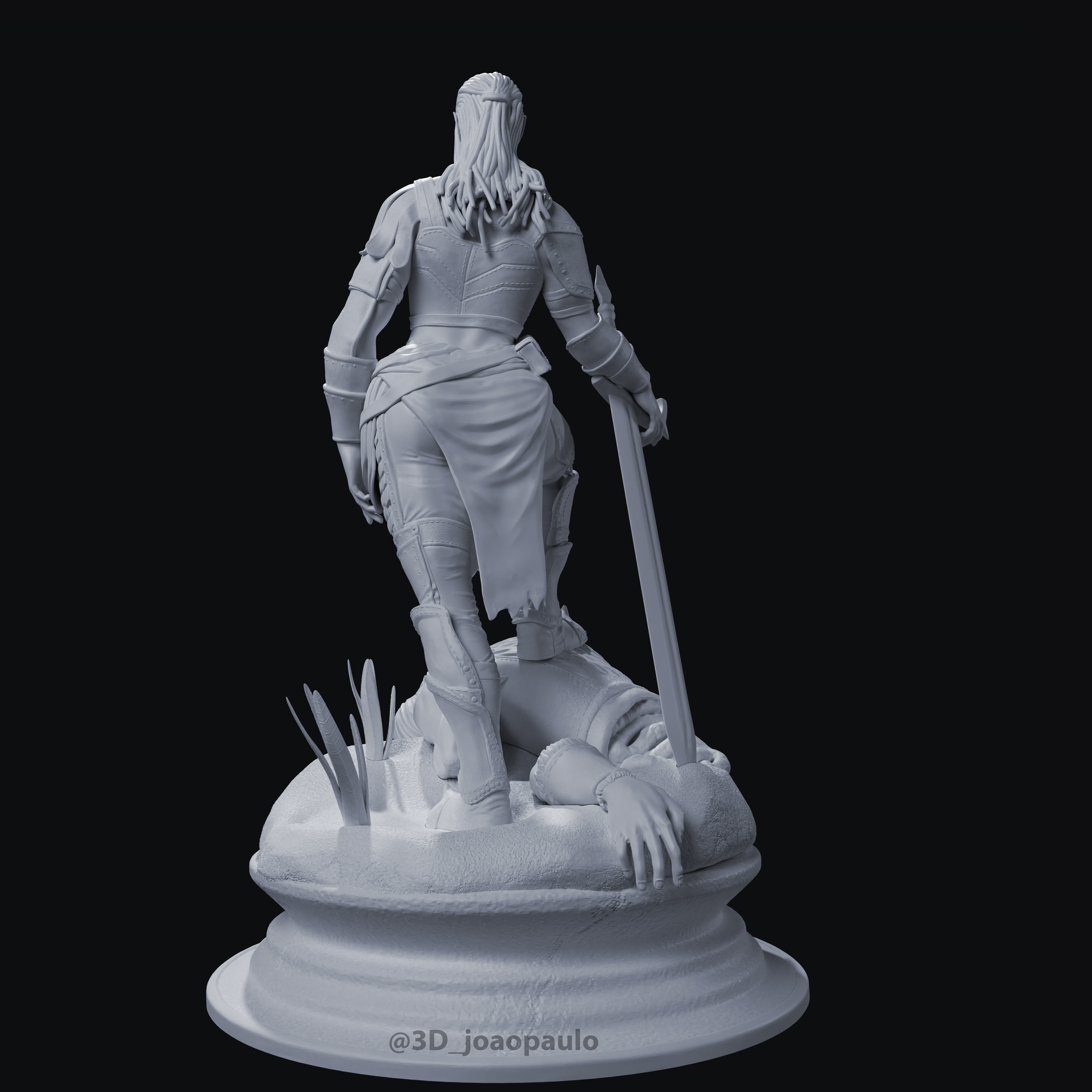 GRAND WARLORD RADHA - MAGIC THE GATHERING MTG 3D model 3D printable ...