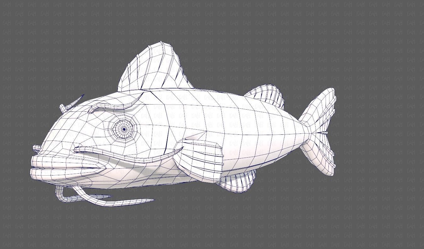 3D model Fish V10 VR / AR / low-poly | CGTrader