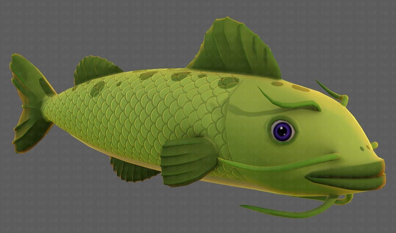 3D model Fish V10 VR / AR / low-poly | CGTrader