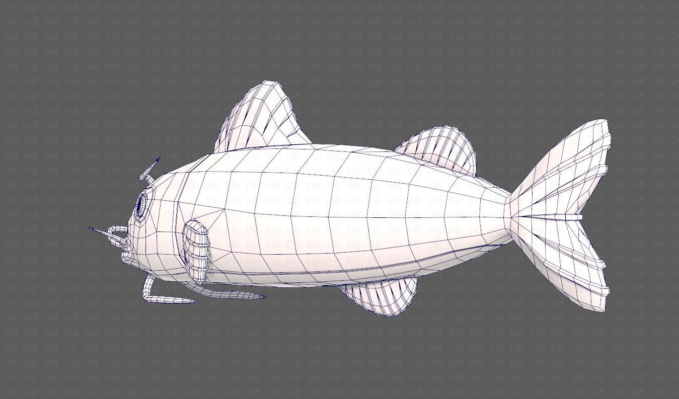 3D model Fish V10 VR / AR / low-poly | CGTrader