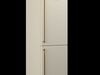 Fridge Smeg beige and gold 3D model | CGTrader