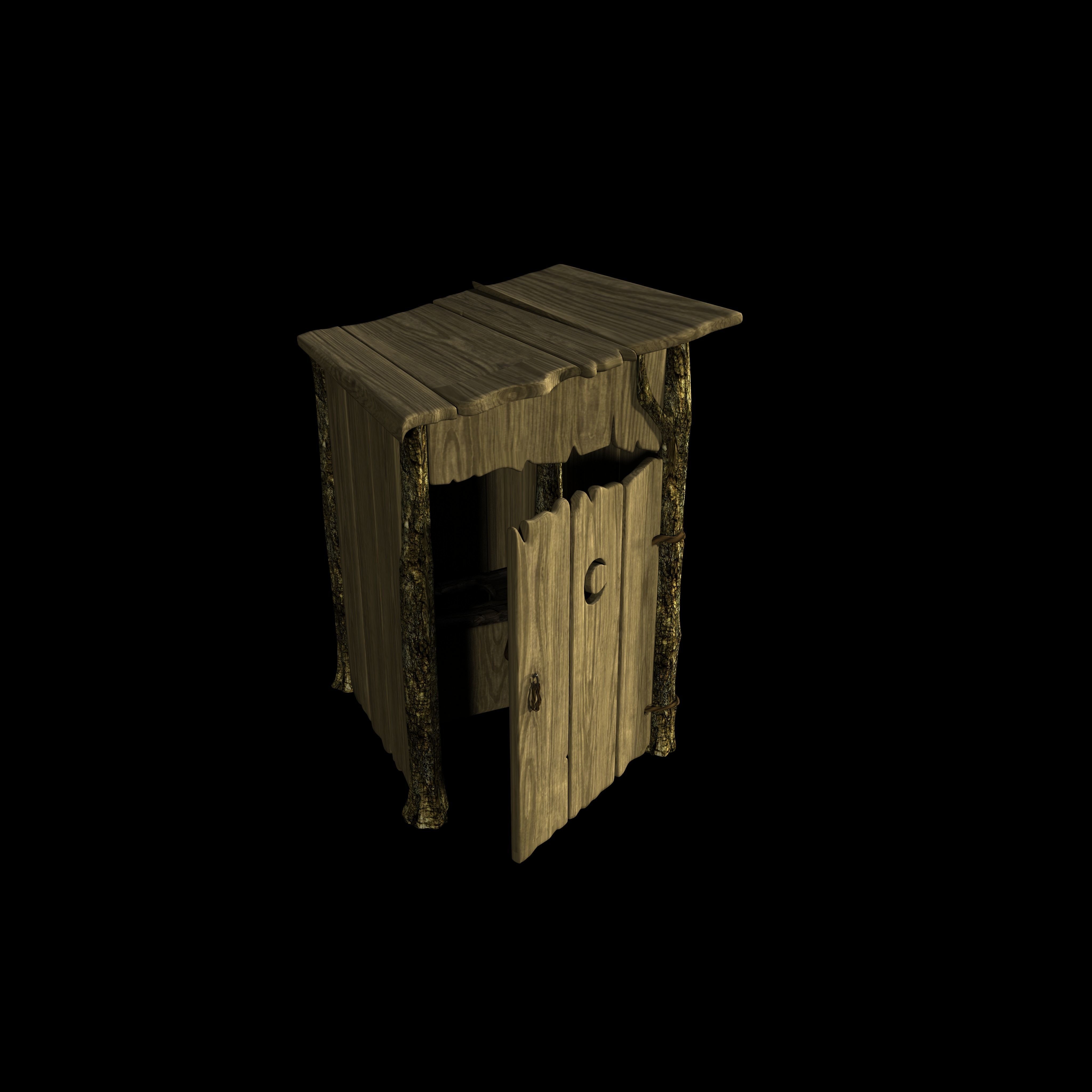 3D model Toilet from Shrek VR / AR / low-poly | CGTrader