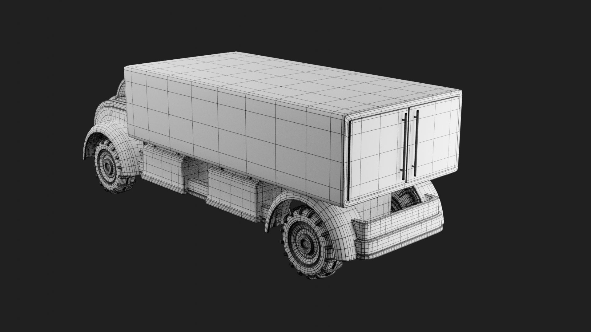 Truck Toy 3D Model 3D model 3D printable | CGTrader