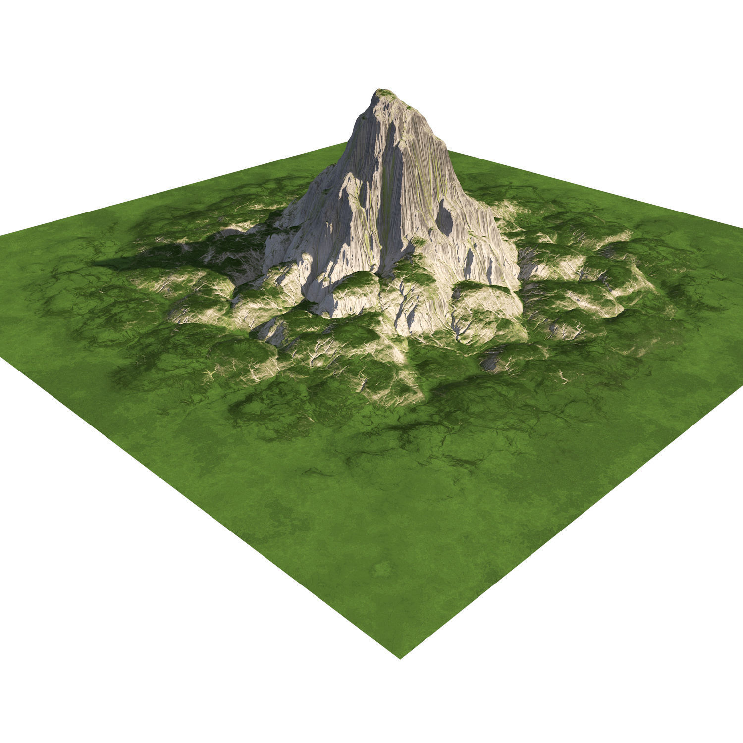 Mountain Rocky Peak 3D model | CGTrader